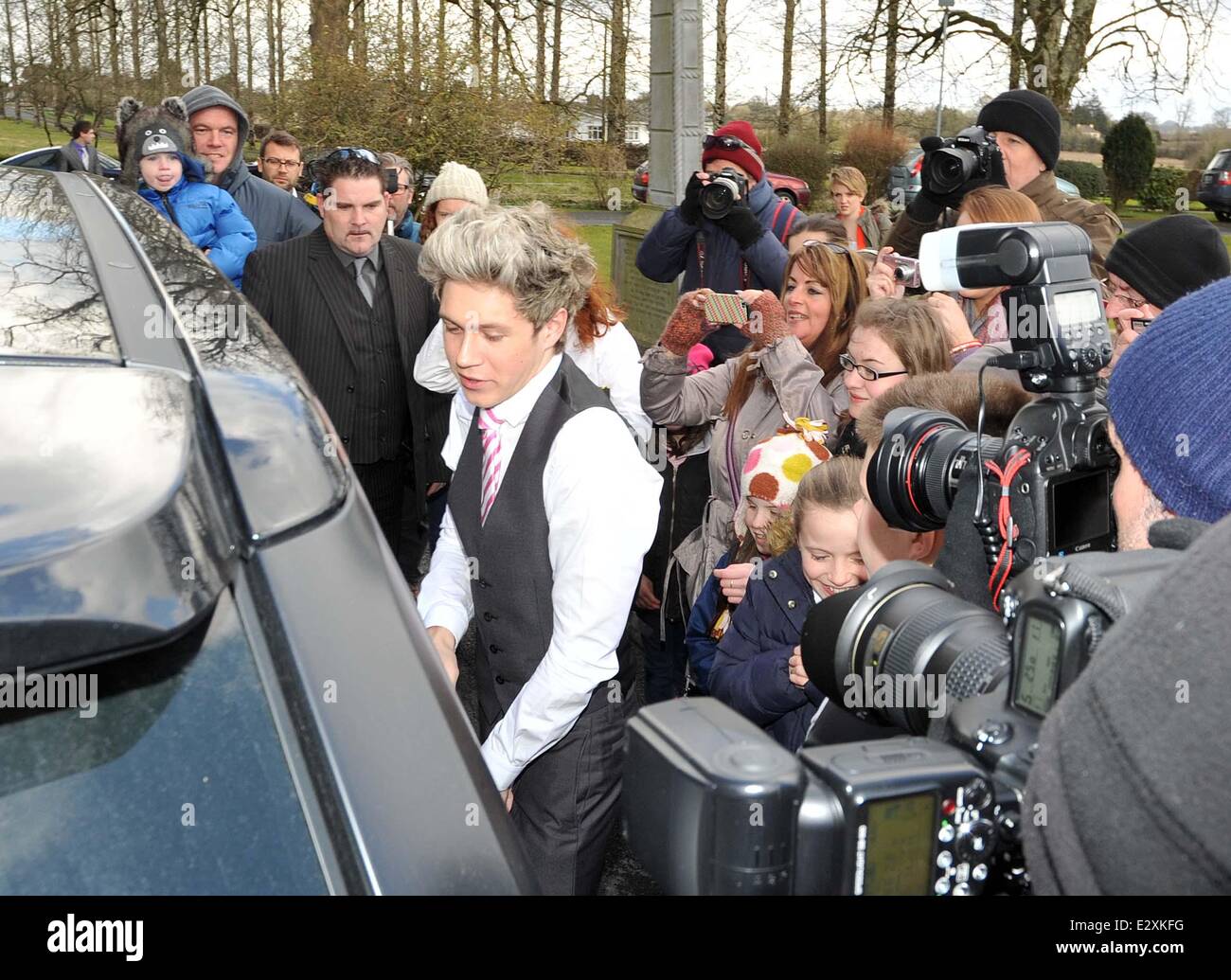 The wedding of greg horan to denise kelly Banque de photographies et d ...