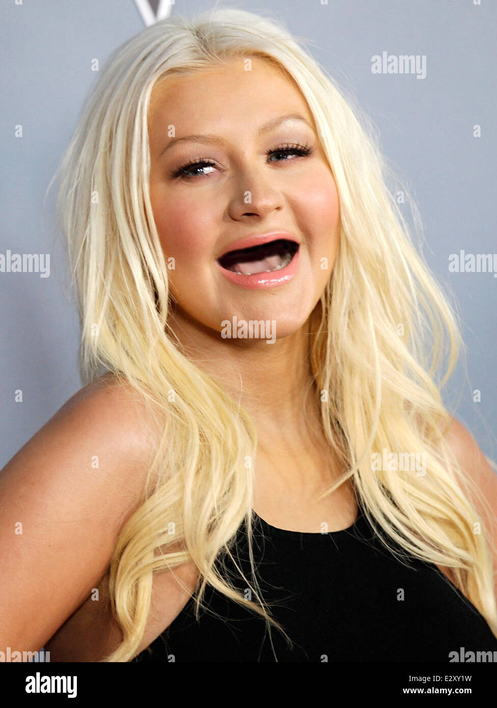 Celebrities without teeth hollywood smile Banque de photographies et d ...