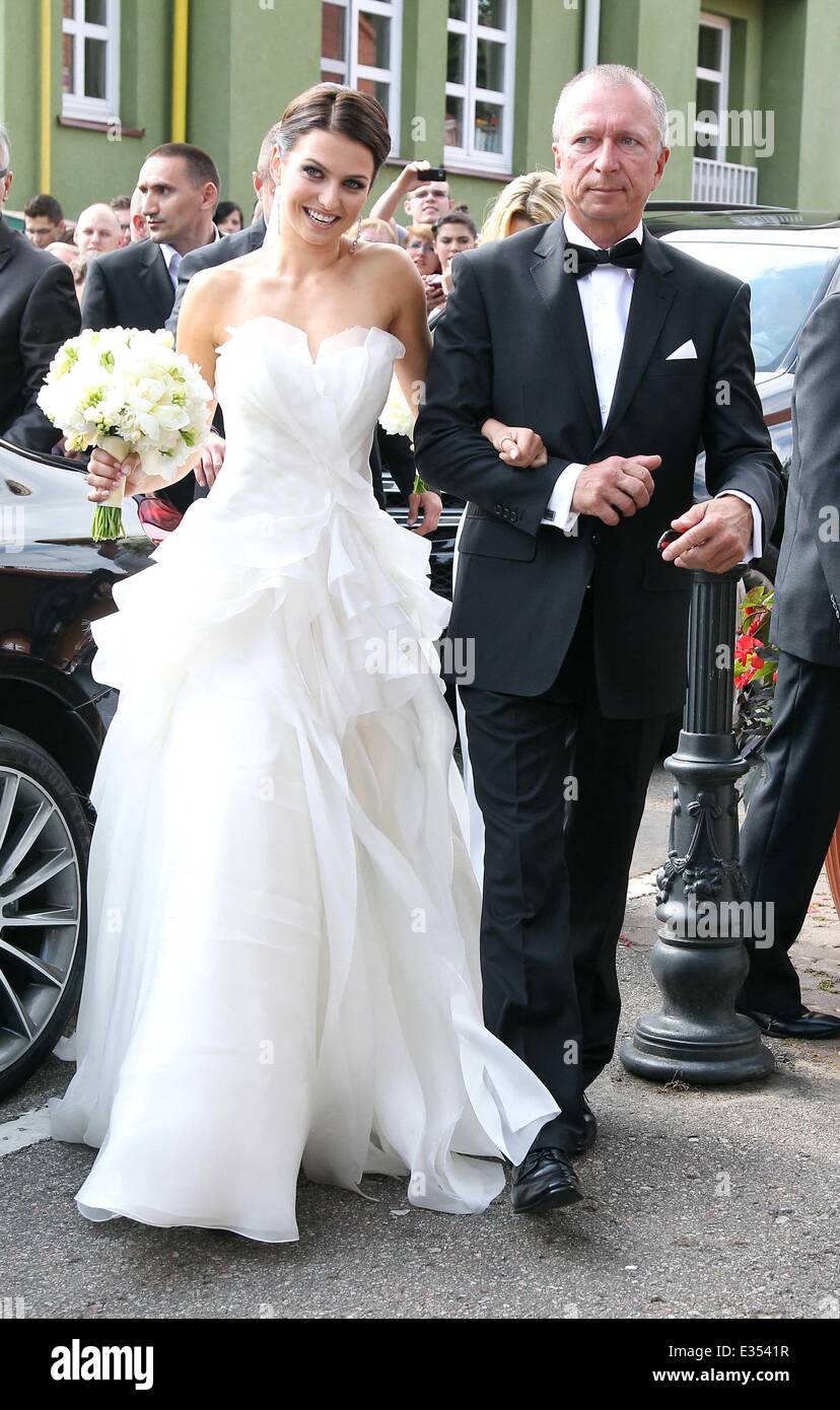 Anna stachurska and robert lewandowski Banque de photographies et d ...