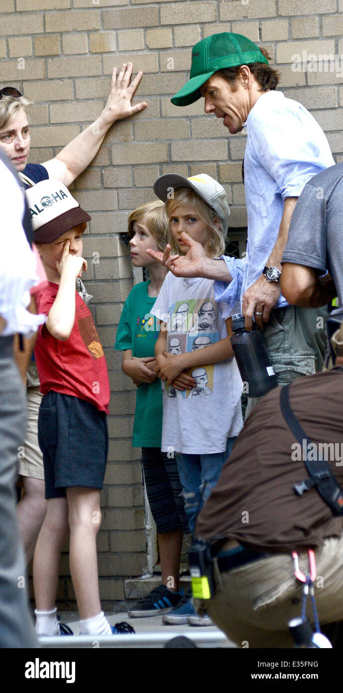 Danny Moder, mari de Julia Roberts, apporte ses trois enfants, les ...