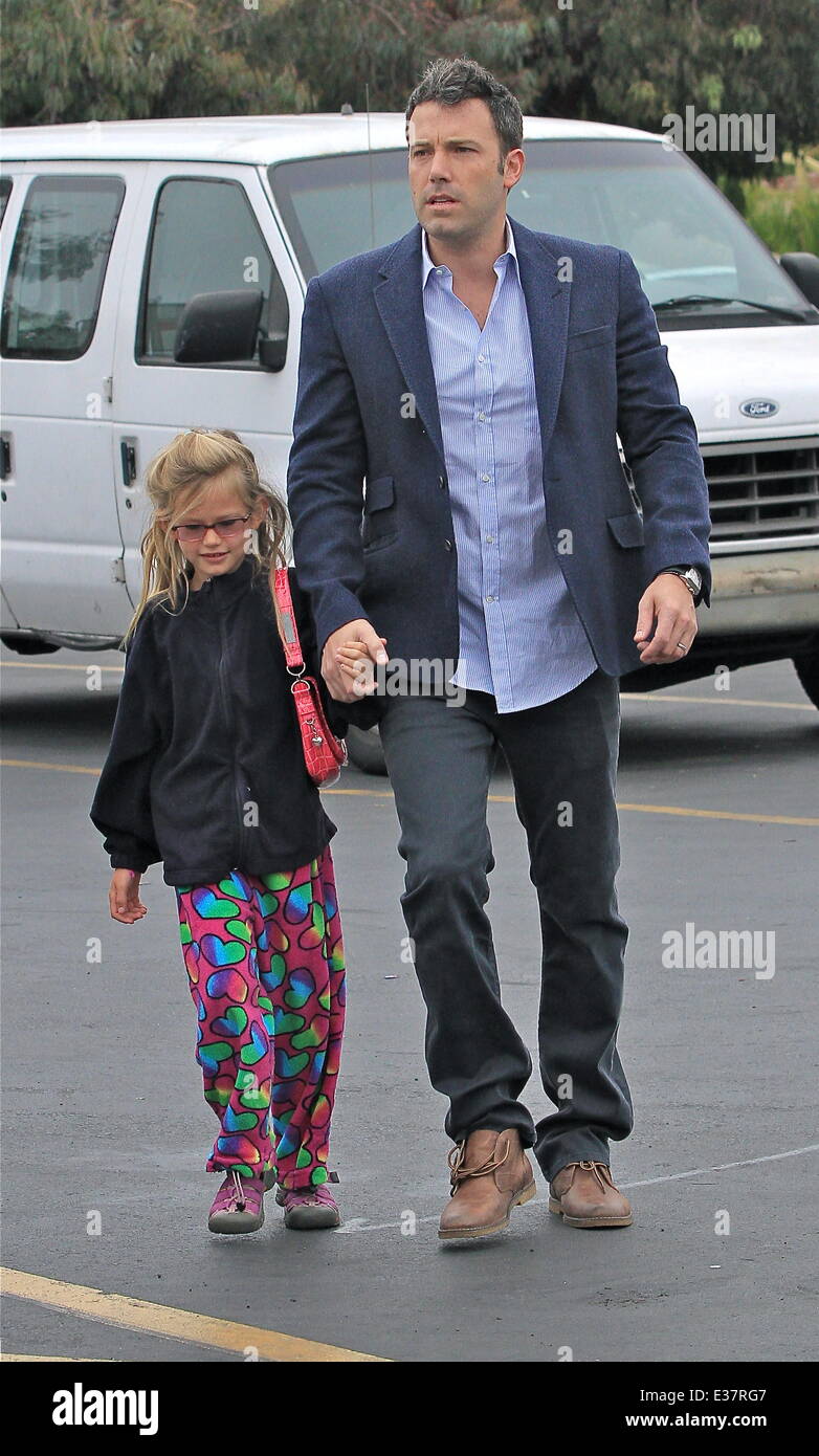 Ben Affleck et Jennifer Garner au marché de fermiers dans la région de ...