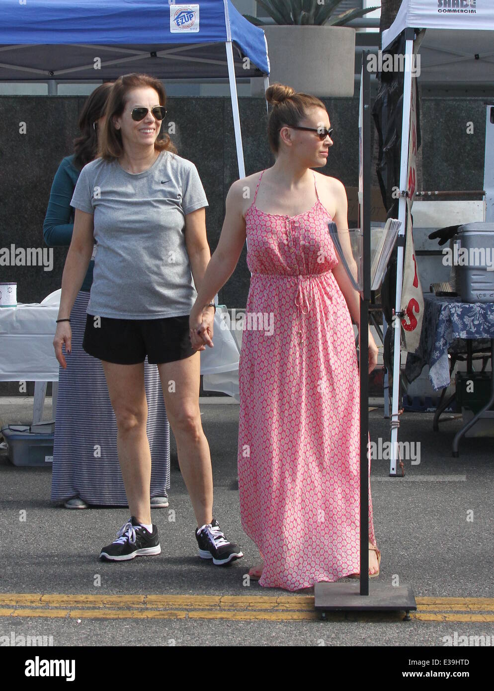 L'actrice Alyssa Milano avec mari, David Bugliari et fils Milo Bugliari ...
