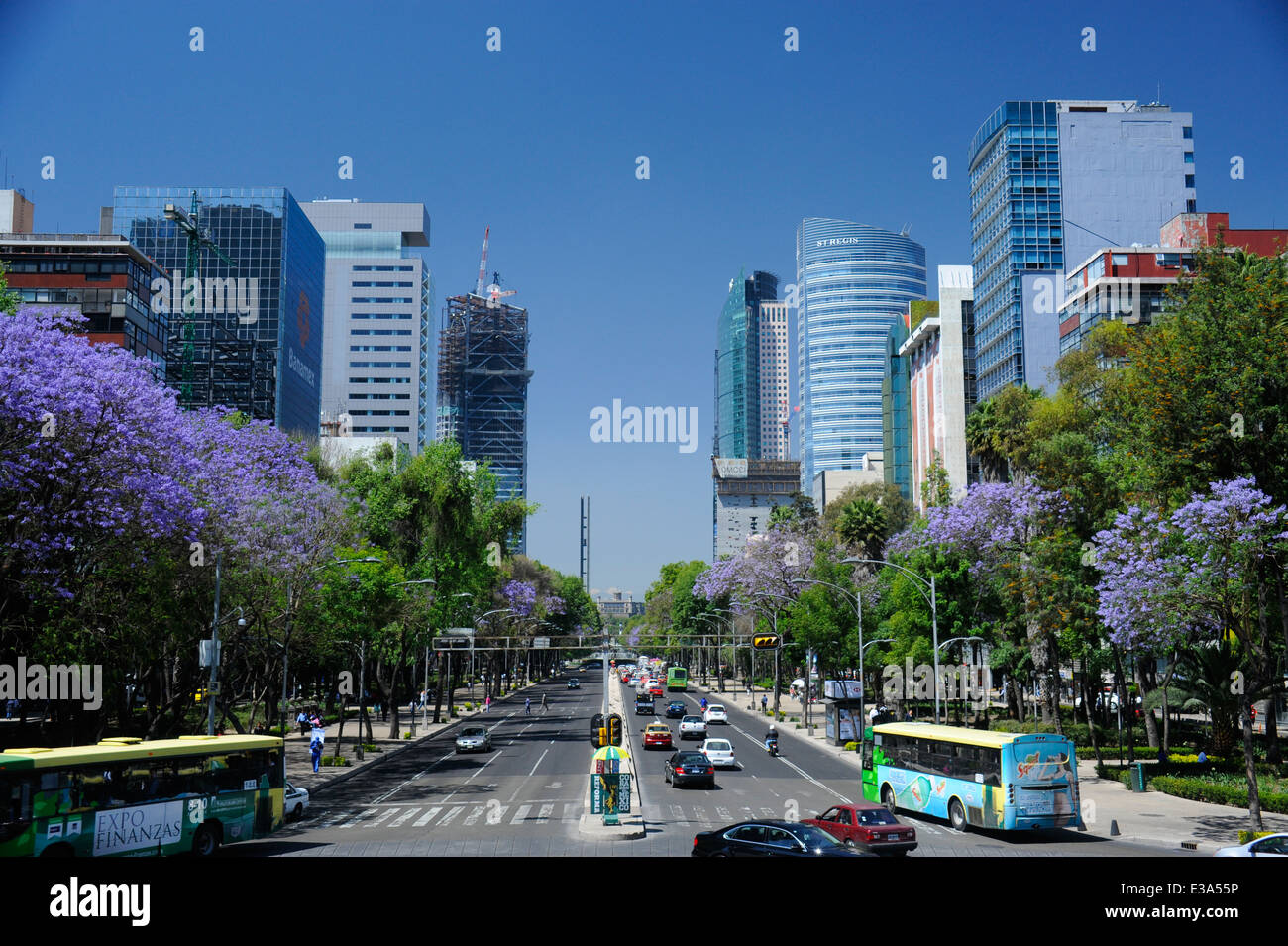 Paseo De La Reforma Banque d'image et photos - Alamy