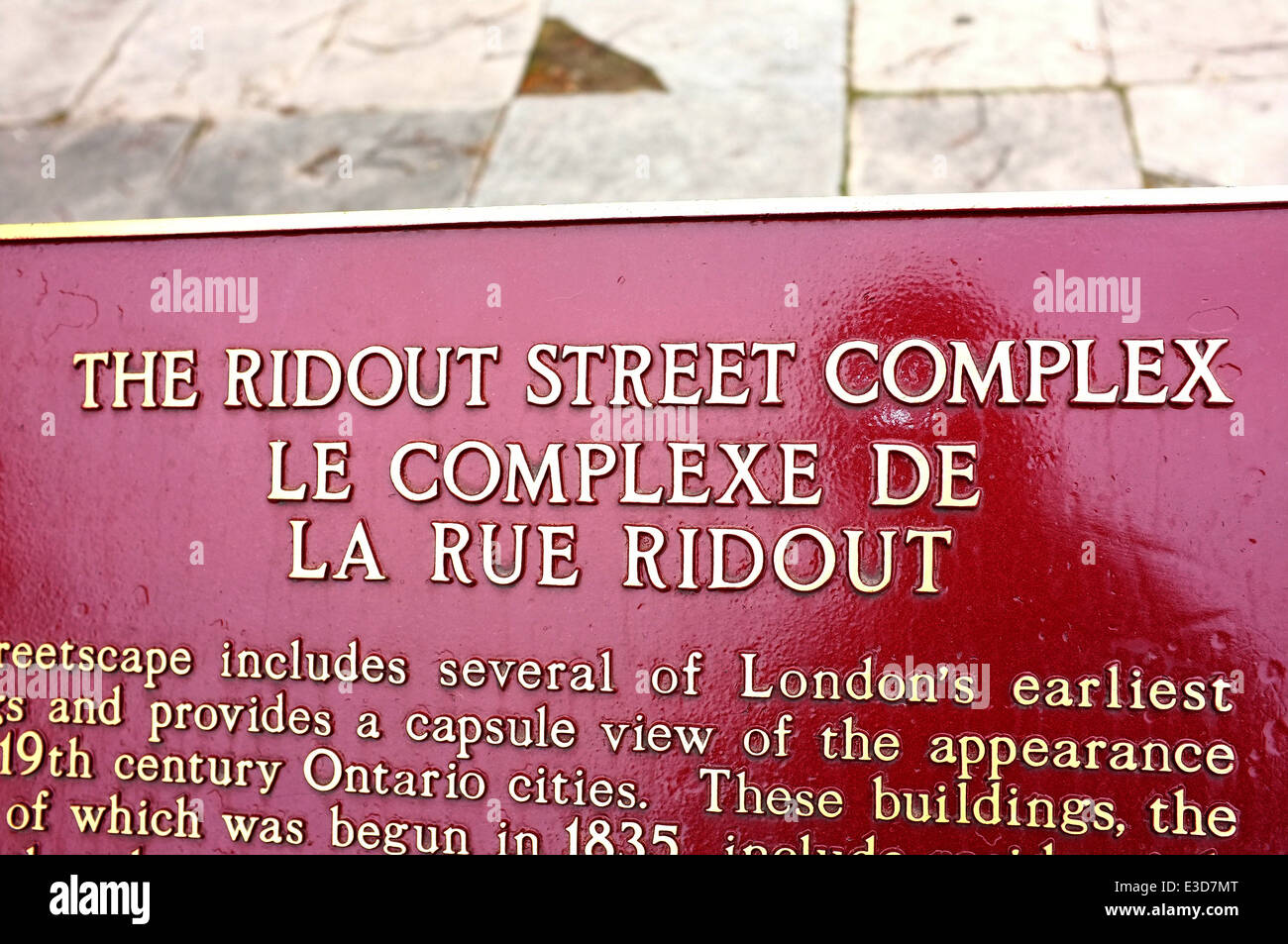 Le complexe de rues de rue Banque de photographies et d’images à haute ...