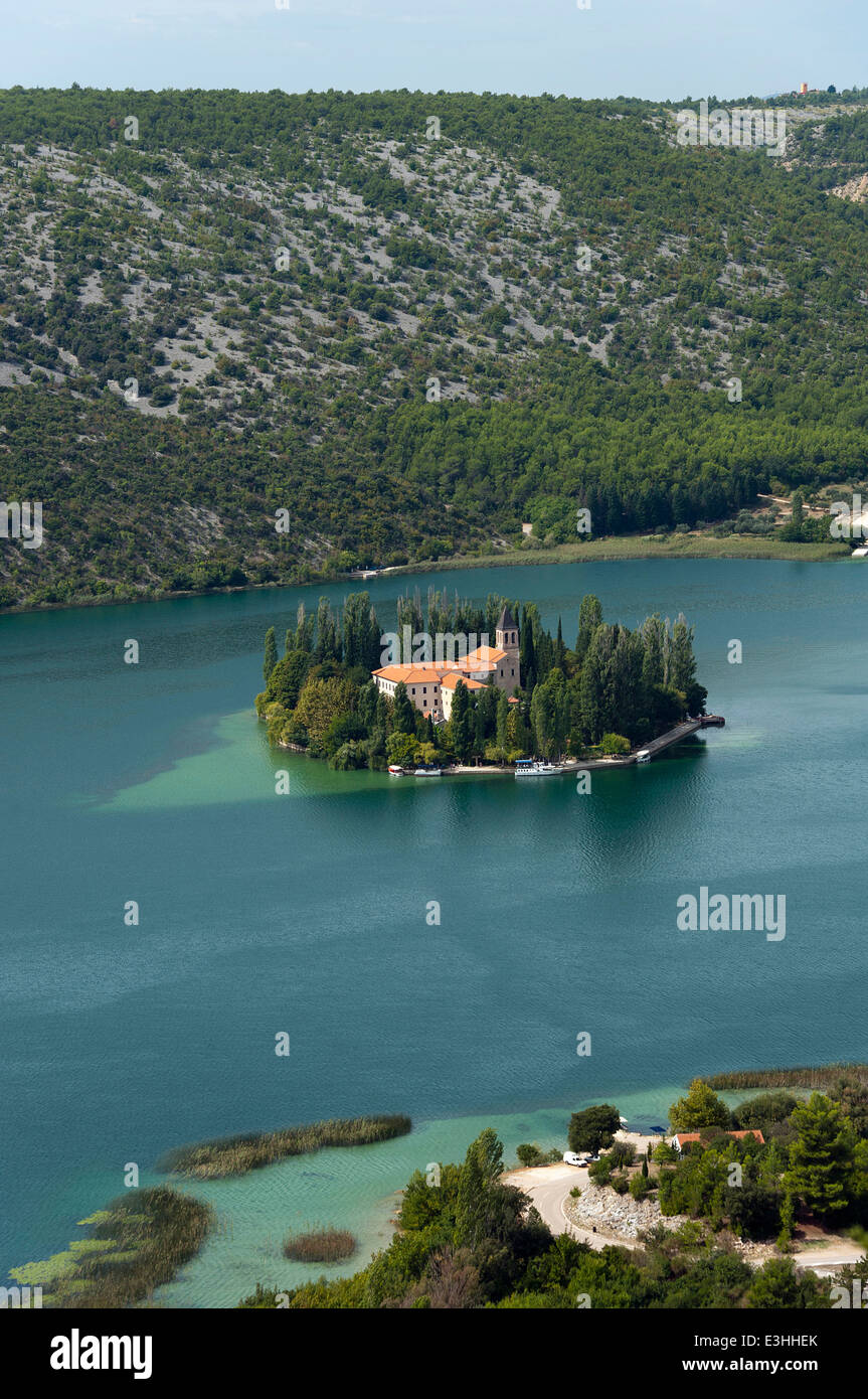 Visovac island Banque de photographies et d’images à haute résolution ...