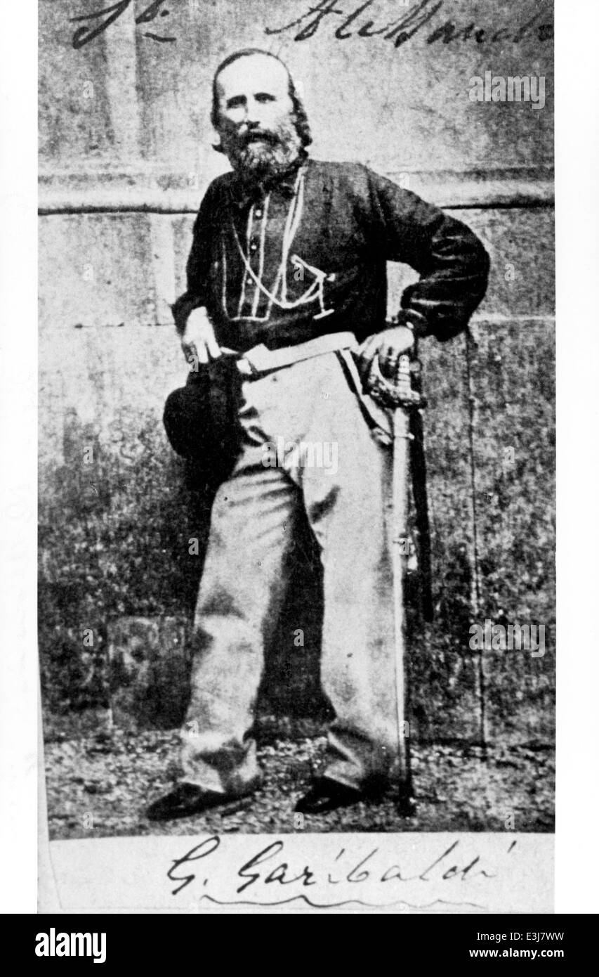 Giuseppe garibaldi portrait Banque de photographies et d’images à haute ...