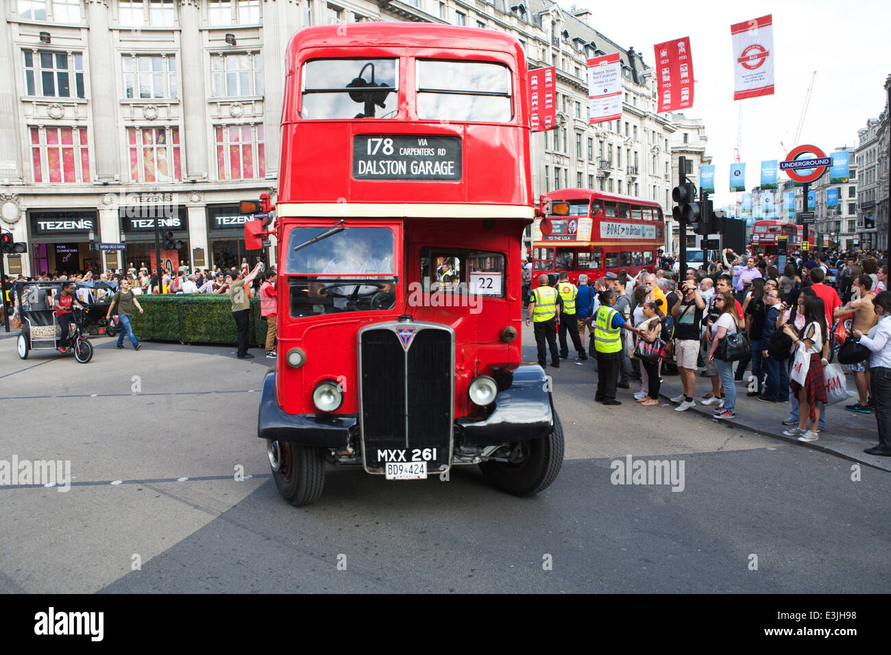 Regent Street, Londres, Royaume-Uni, 22nd juin 2014.2014 est l'année du ...