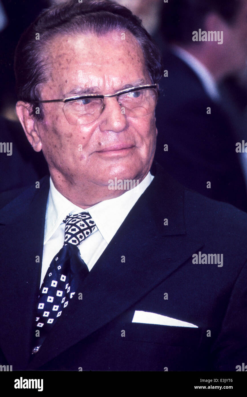 Josip Broz Tito, le maréchal Tito Photo Stock - Alamy