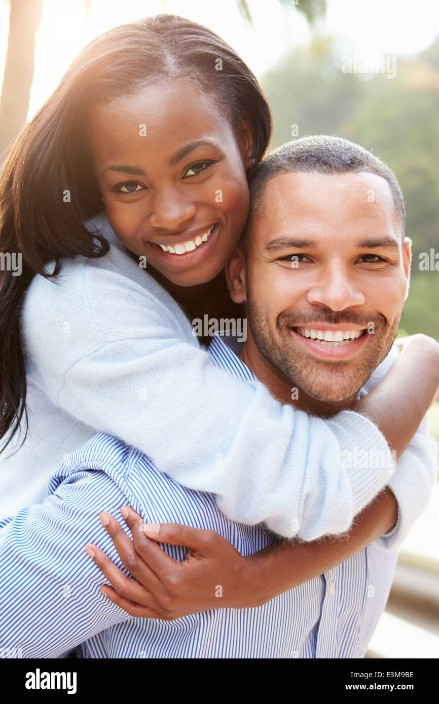African american couple Banque de photographies et d’images à haute ...