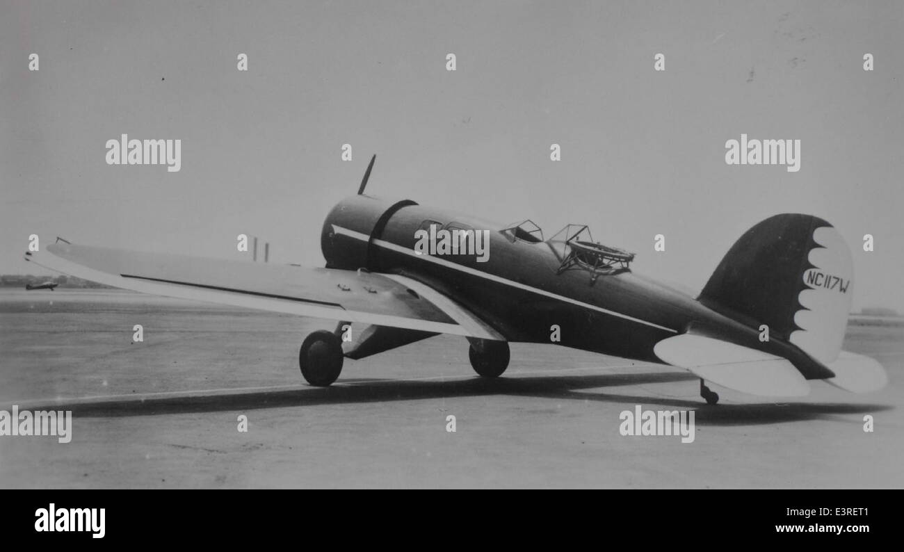 Cette photo de la collection Charles M. Daniels montre le Lockheed 8A Sirius, un avion ...