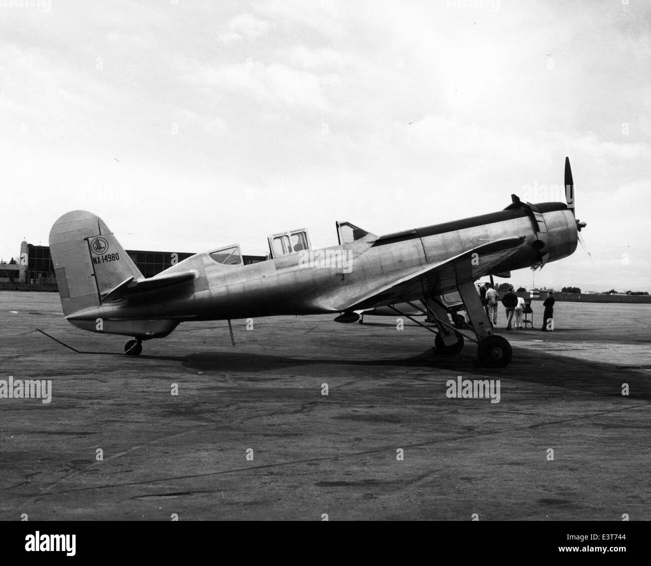 Vultee aircraft Banque d'images noir et blanc - Alamy