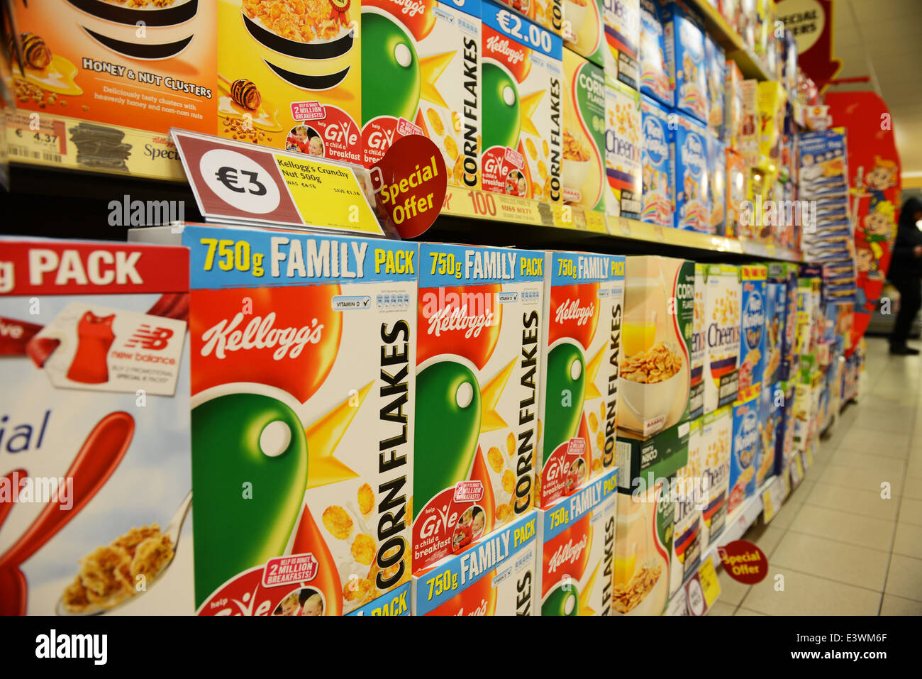 Boxes Of Cereal Banque d'image et photos - Alamy