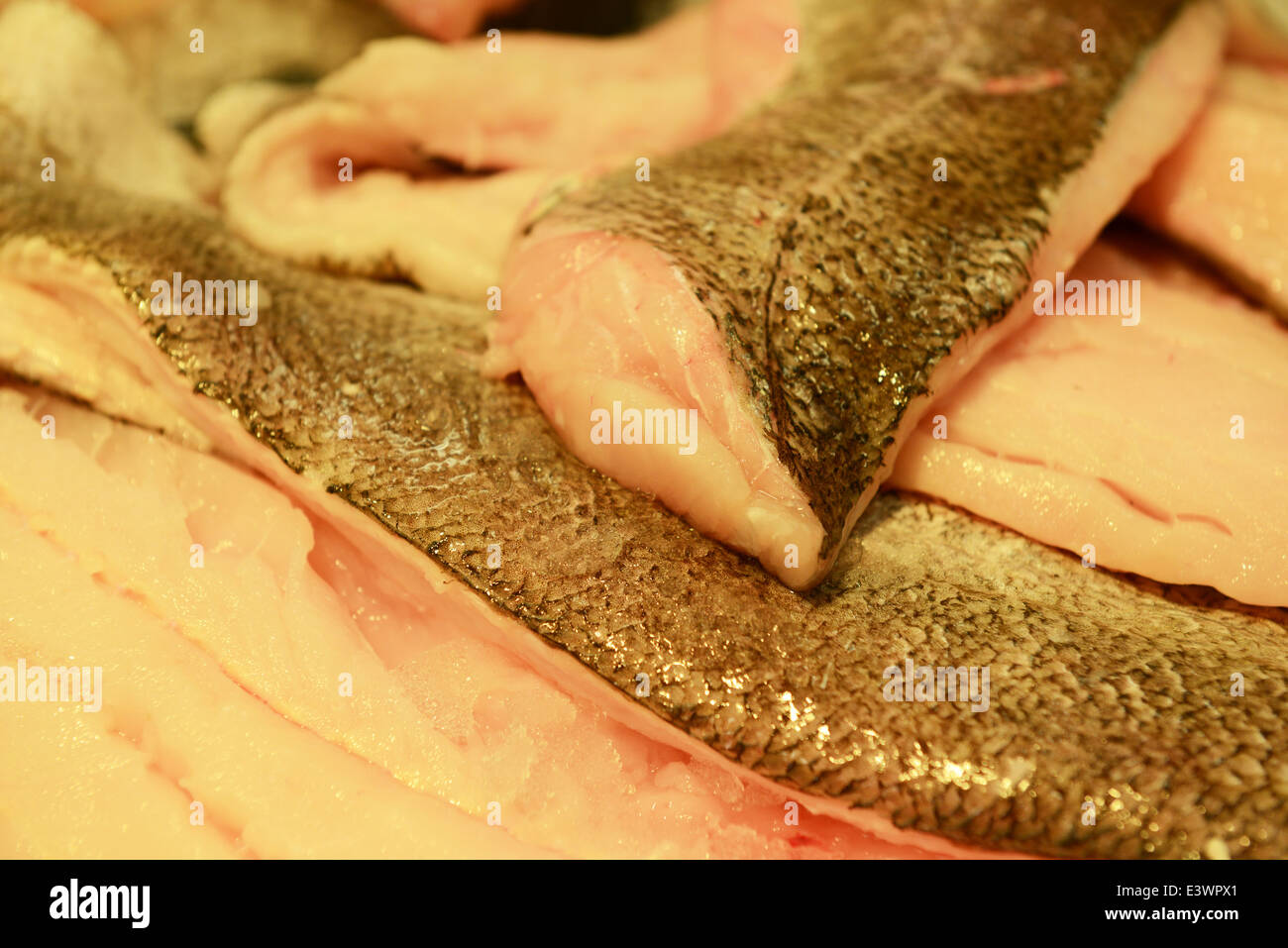 Filets de poisson morue Banque de photographies et d’images à haute ...