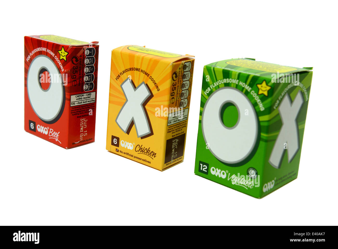 Oxo cube Banque d'images détourées - Alamy