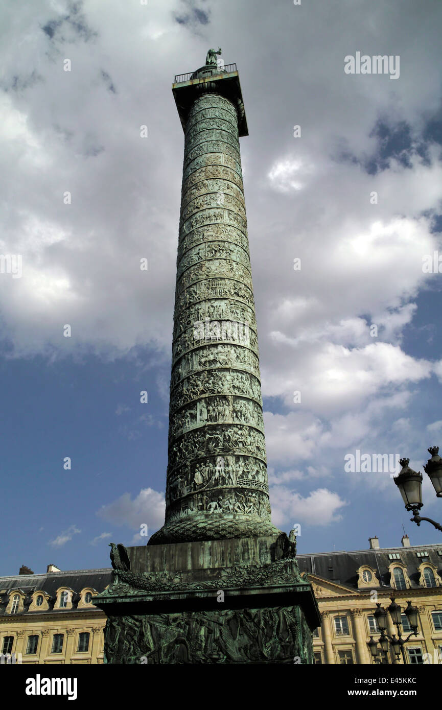 Napoleon statue in place vendome Banque de photographies et d’images à ...