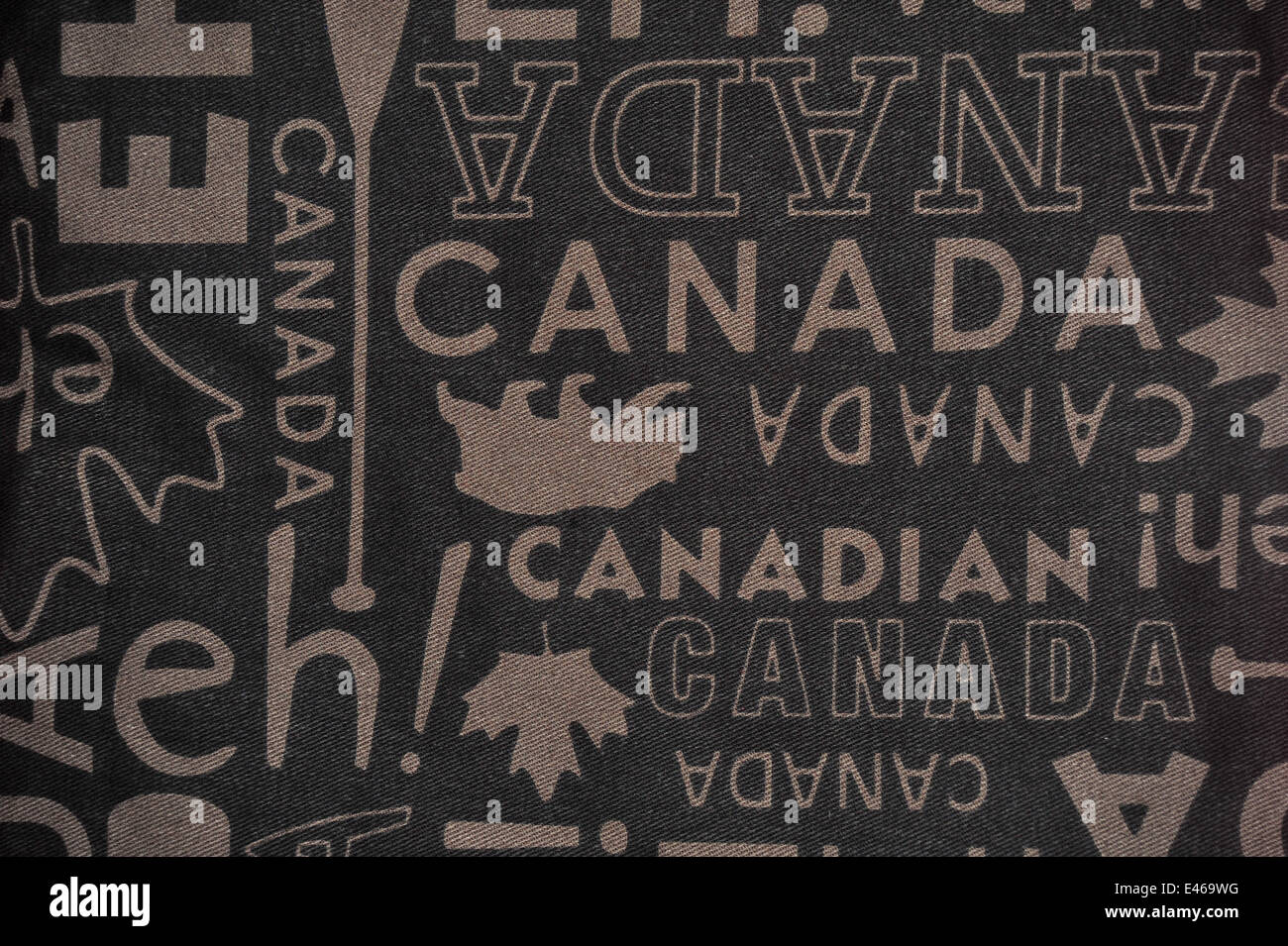 Images de canadianismes et les symboles du Canada Photo Stock - Alamy