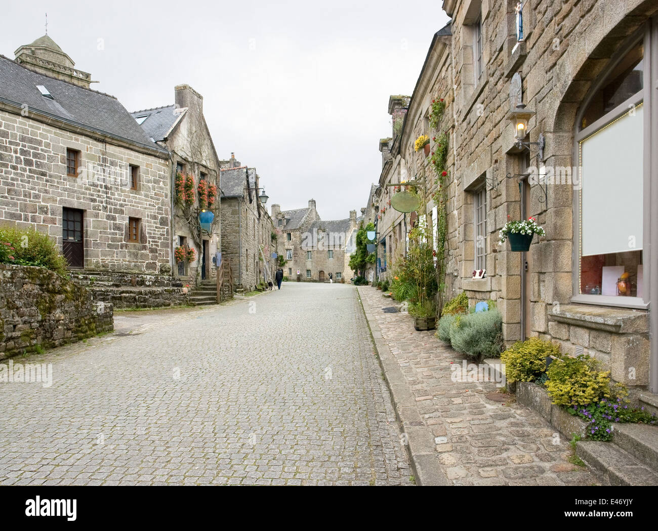 Medieval village locronan Banque de photographies et d’images à haute ...