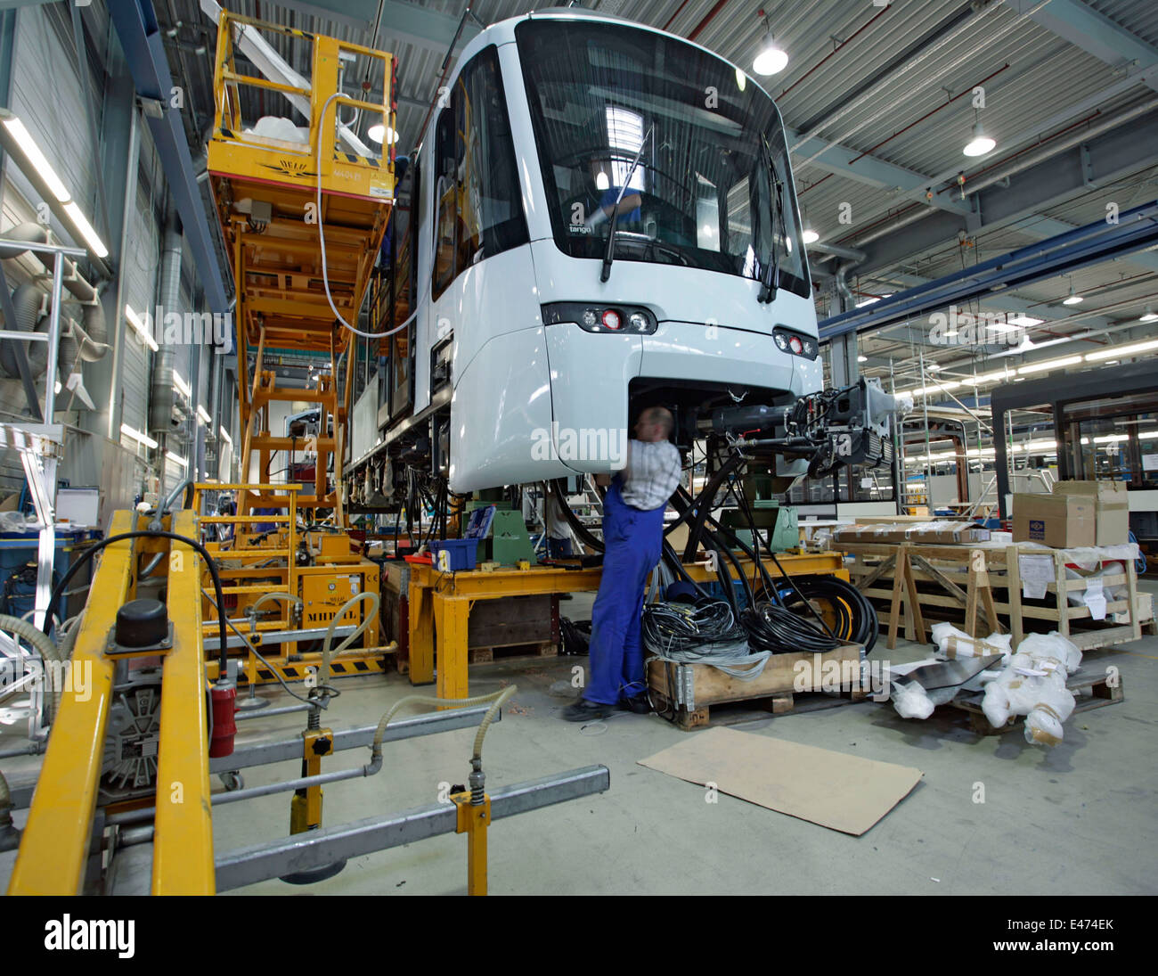 L'industrie des tramways Banque de photographies et d’images à haute ...