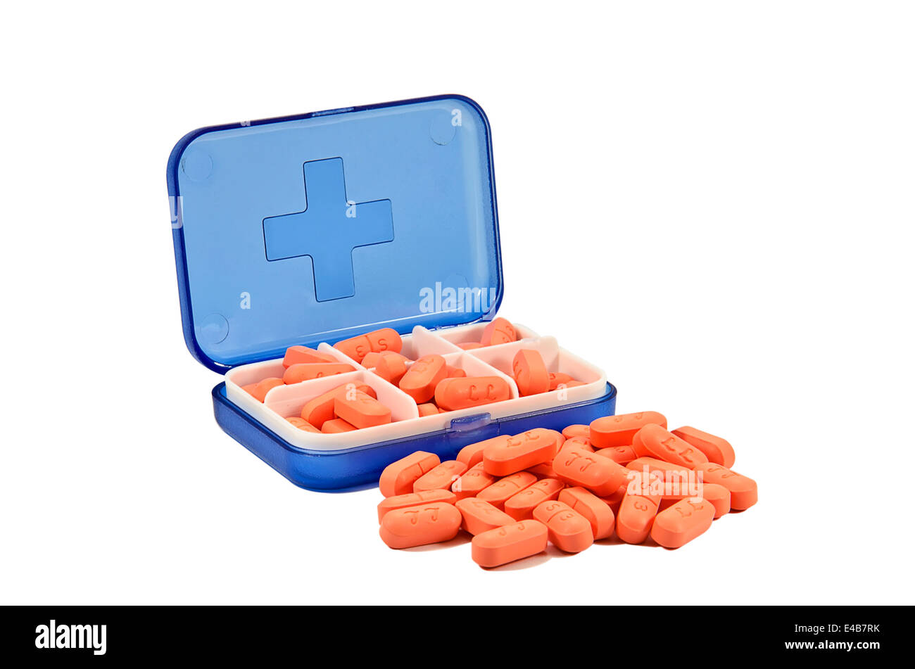 Boîte à médicaments Banque d'images détourées - Alamy