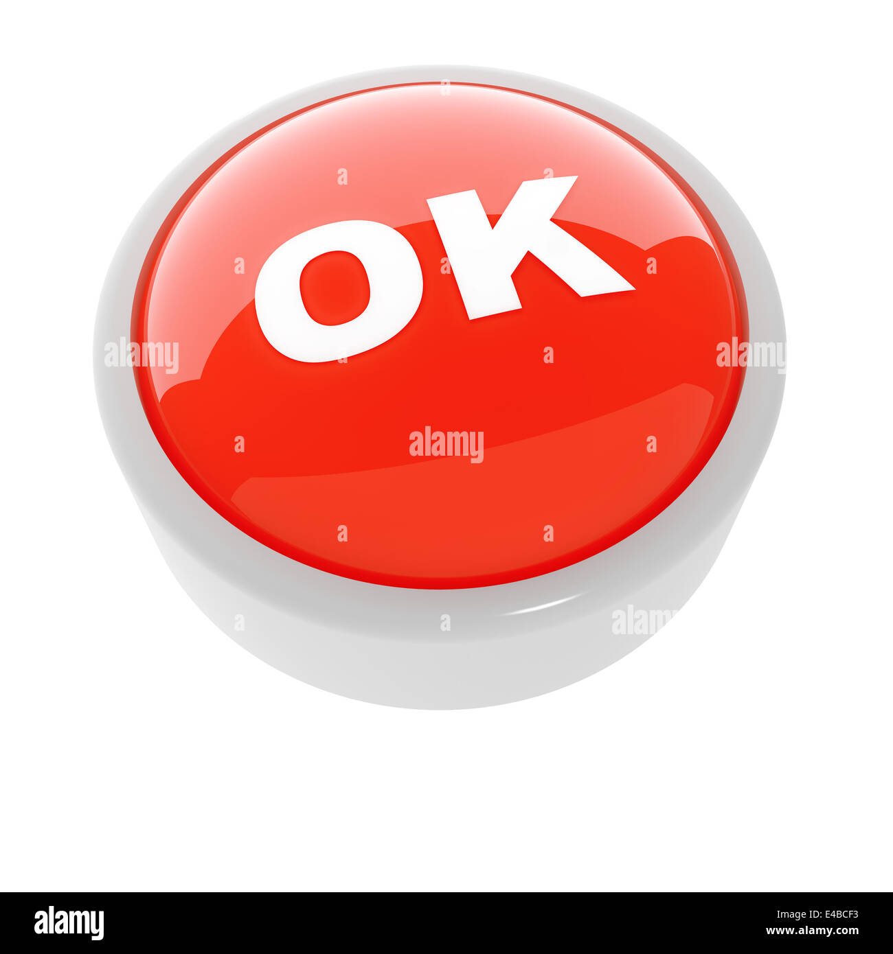 Panneau de confirmation Banque d'images détourées - Alamy