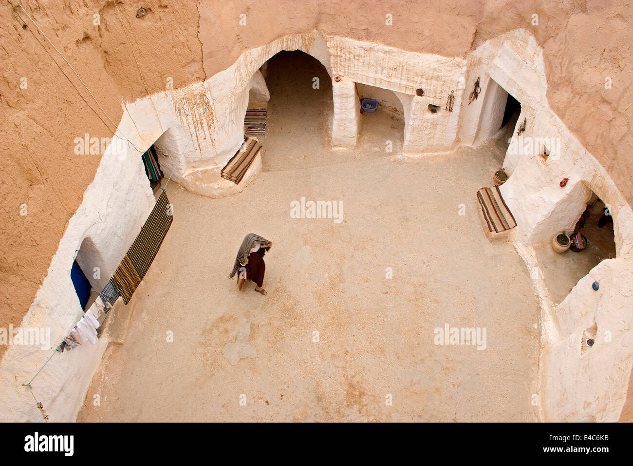 Troglodyte houses matmata tunisia Banque de photographies et d’images à ...