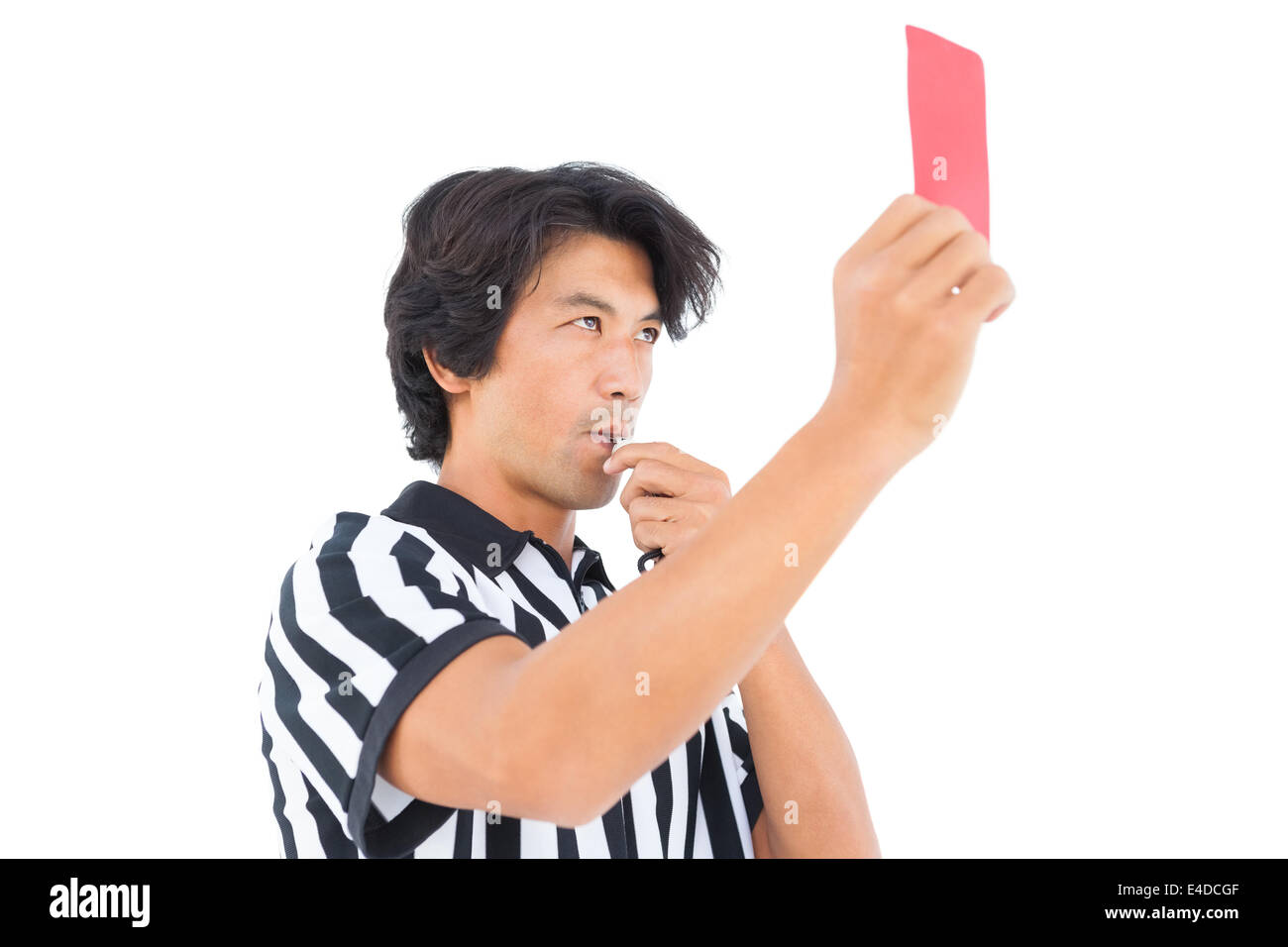 Arbitre, projection, carton rouge Banque de photographies et d’images à ...