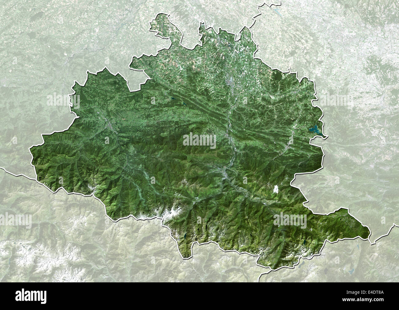 Ariege map Banque de photographies et d’images à haute résolution - Alamy