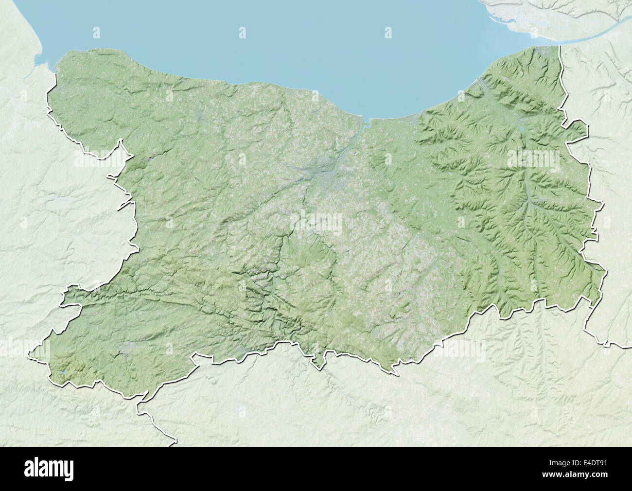 Mappa di calvados Banque de photographies et d’images à haute ...