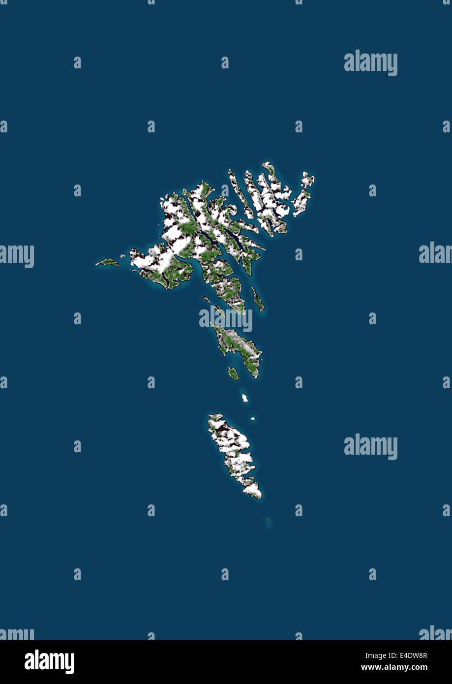 Map faroe islands Banque de photographies et d’images à haute ...