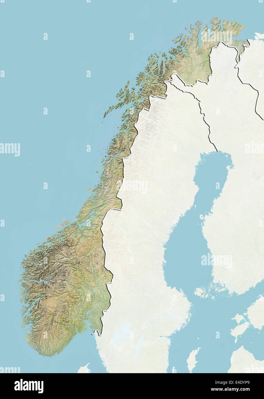 Oslo map europe norway Banque de photographies et d’images à haute ...