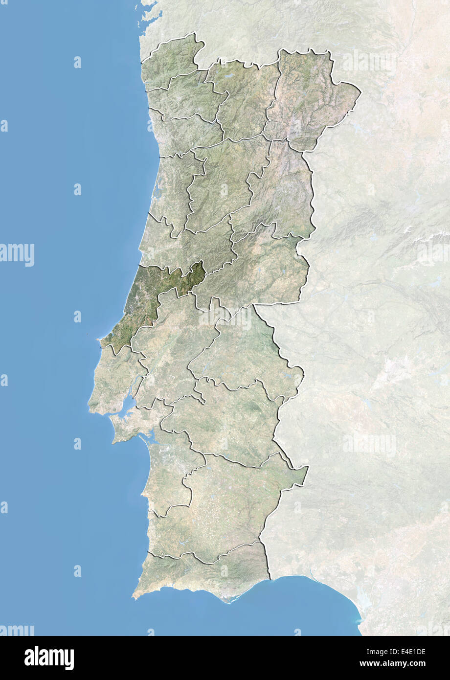 Carte de leiria portugal Banque de photographies et d’images à haute résolution - Alamy