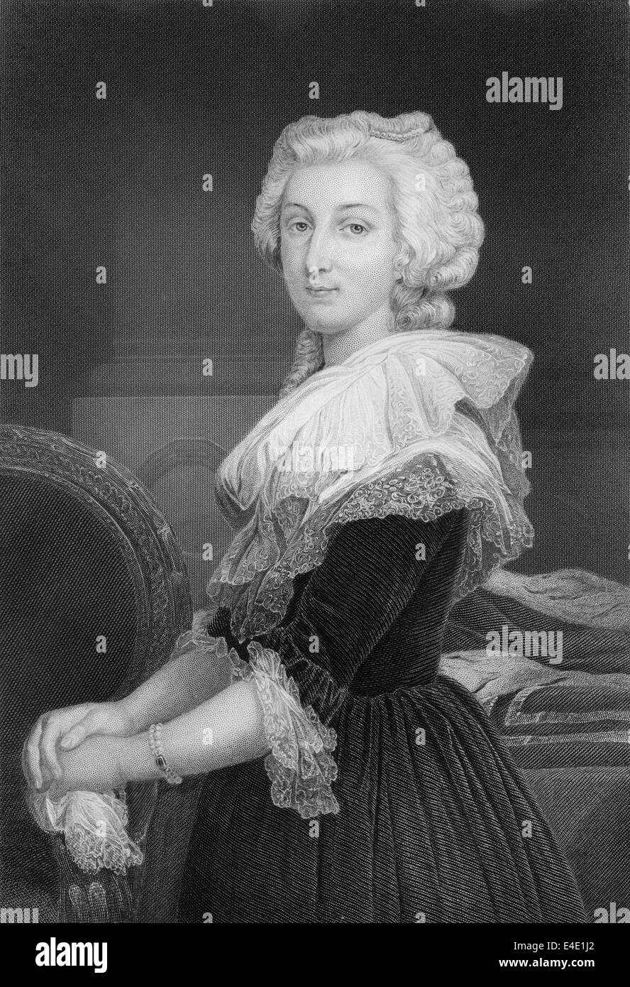 Maria antoinette black and white Banque de photographies et d’images à ...
