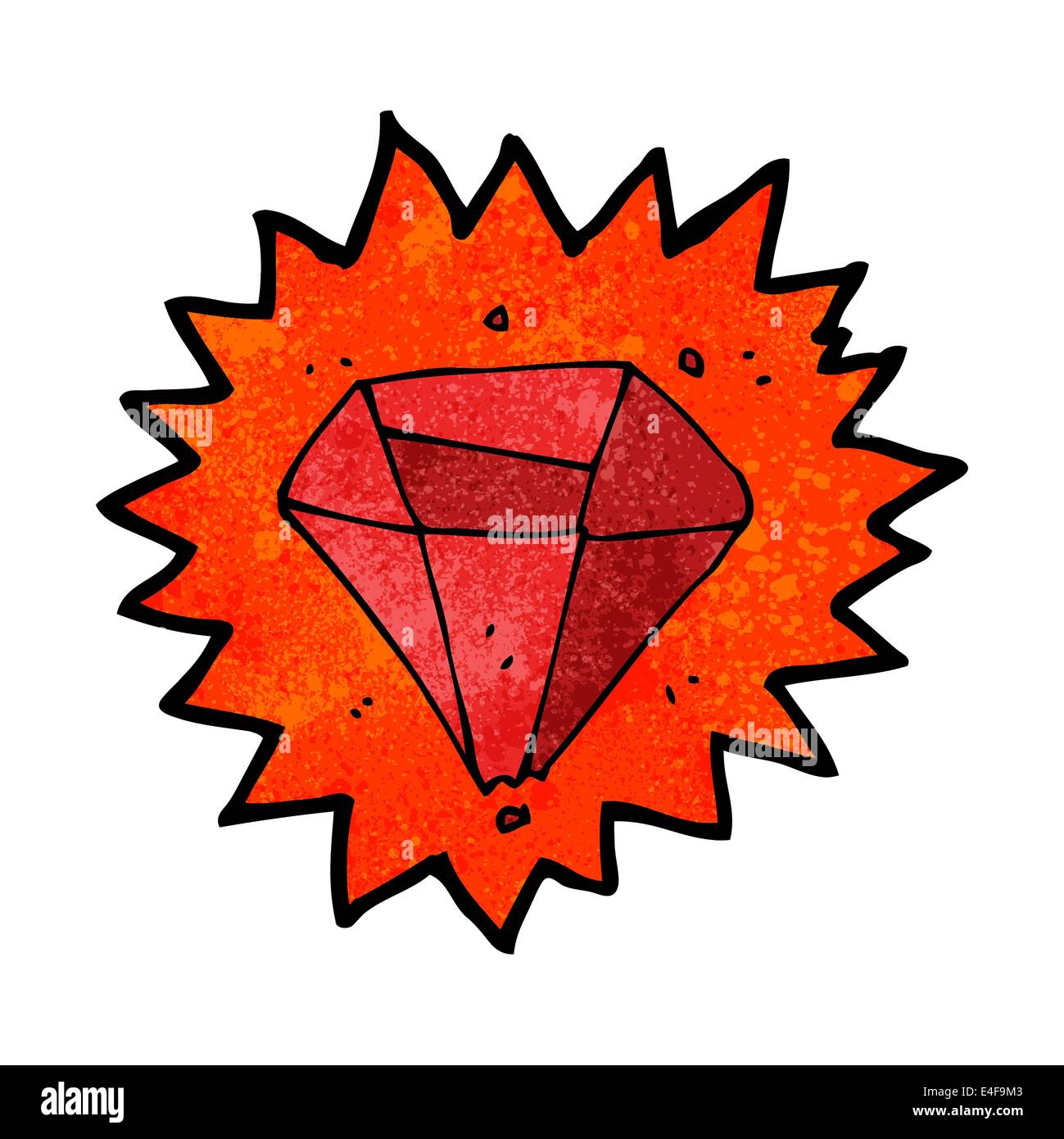 rubis de dessin animé Image Vectorielle Stock - Alamy