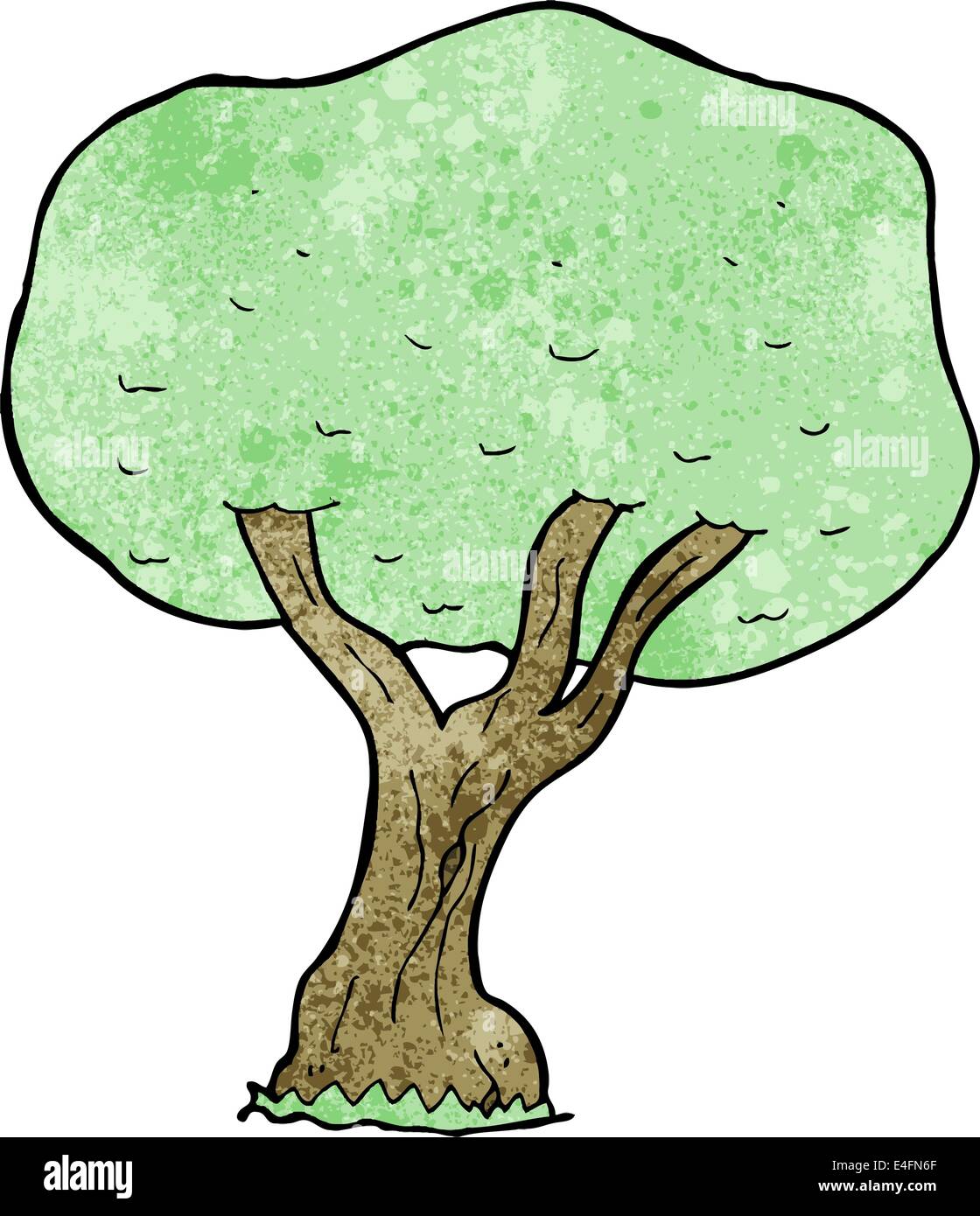arbre de dessin animé Image Vectorielle Stock - Alamy
