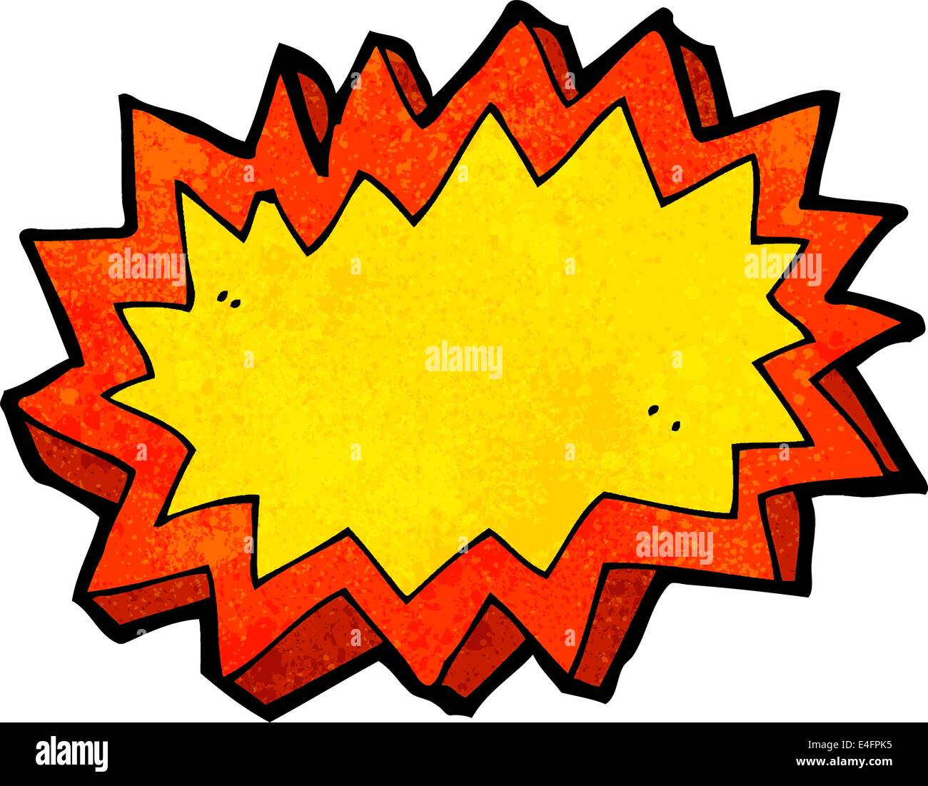 Symbole d'explosion cartoon Image Vectorielle Stock - Alamy