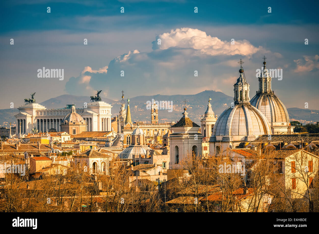 Paysage de rome Banque de photographies et d’images à haute résolution ...