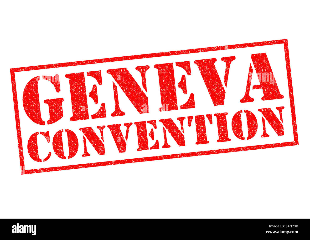 Convention de geneve Banque d'images détourées - Alamy
