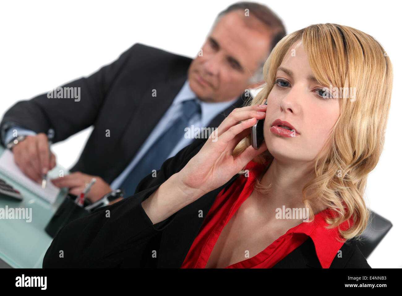 Salarie patron Banque d'image et photos - Alamy