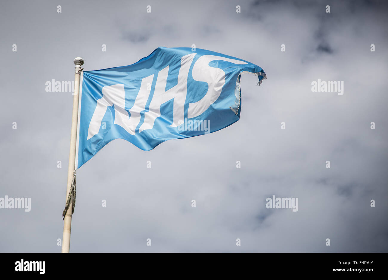 Drapeau nhs flottant Banque de photographies et d’images à haute ...
