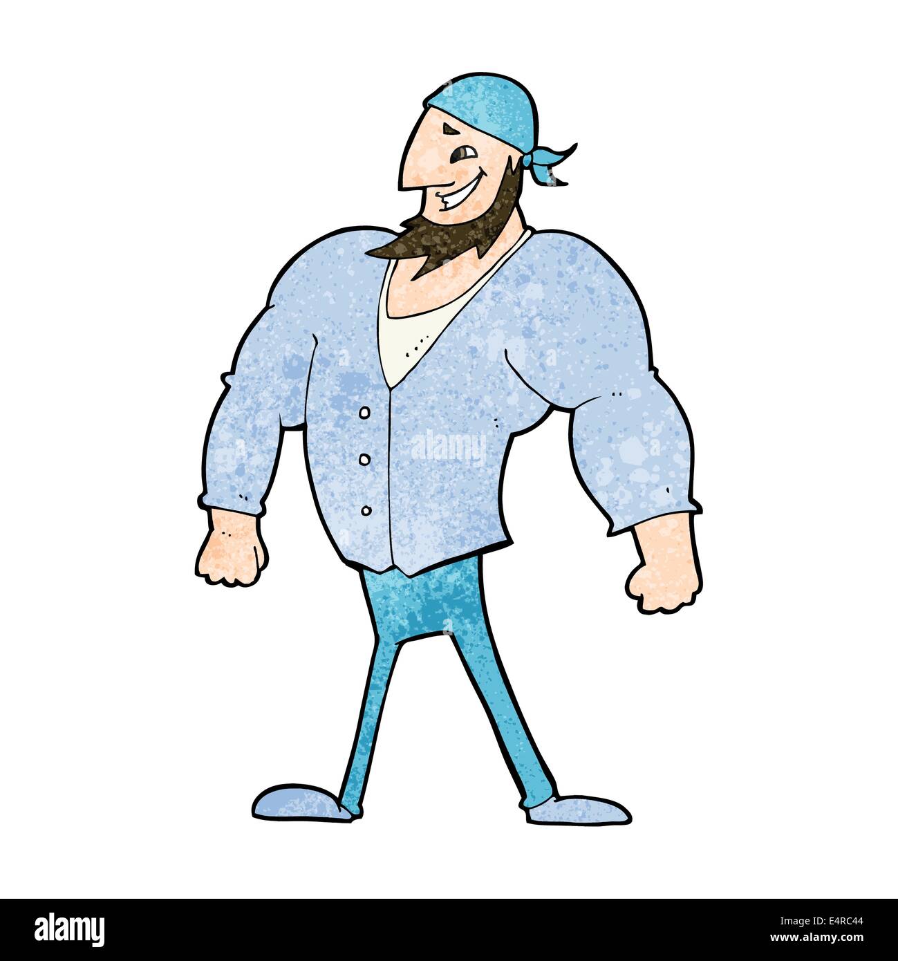 Manly cartoon Banque d'images vectorielles - Page 2 - Alamy