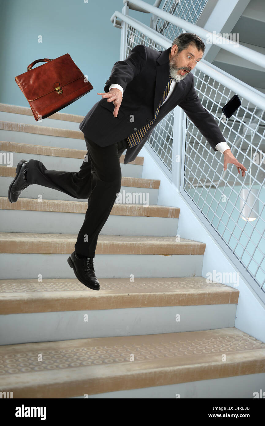 Man falling building accident Banque de photographies et d’images à ...