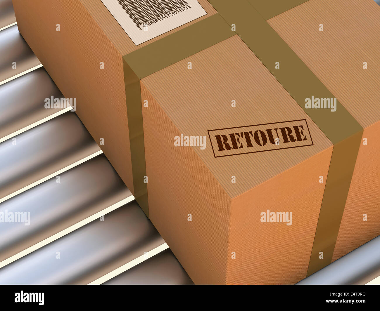 Retour du colis Banque de photographies et d’images à haute résolution ...