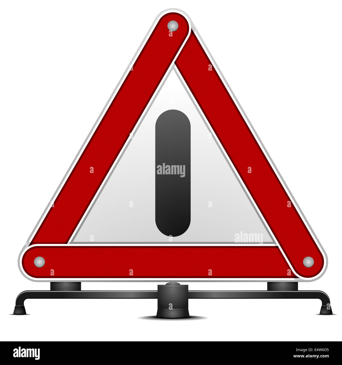 Triangle de danger Banque d'images détourées - Alamy