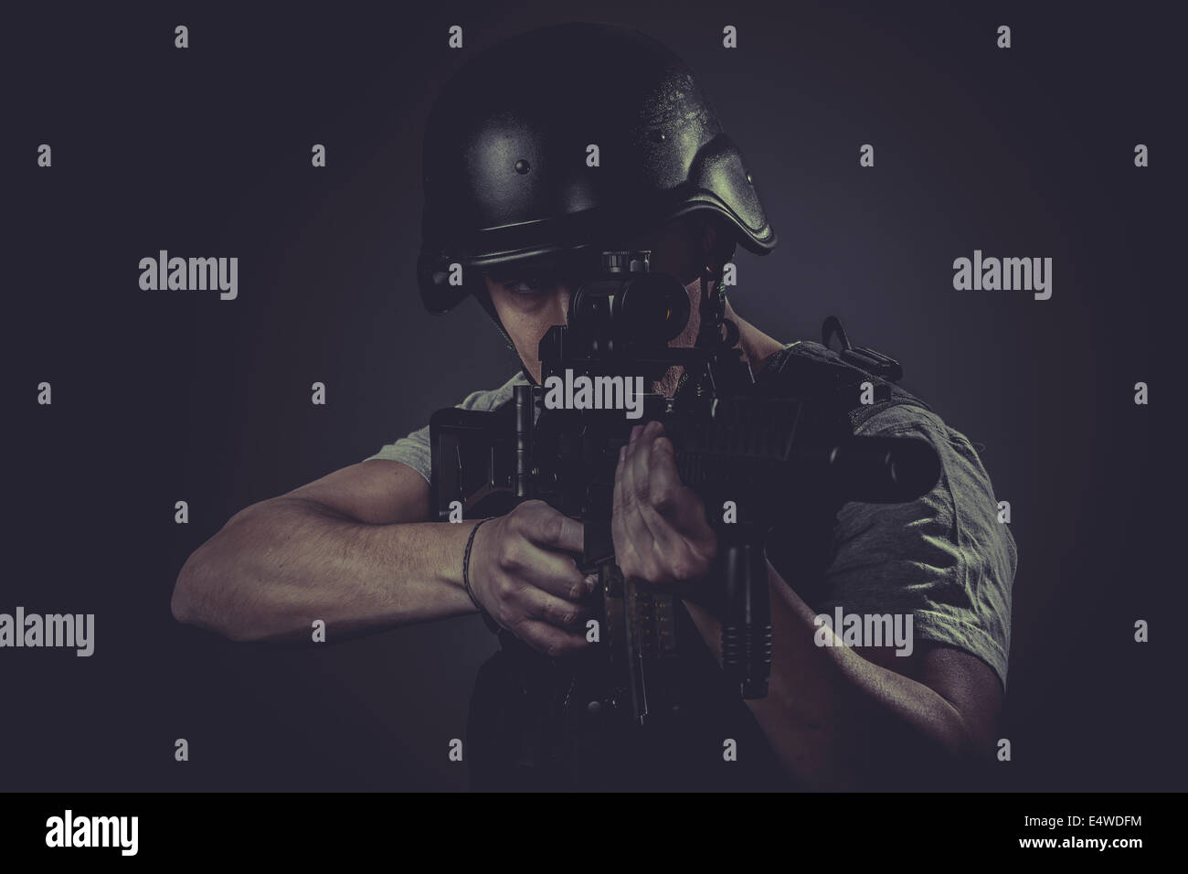 Ciblage, sport paintball dvd le port de casque de protection visant ...