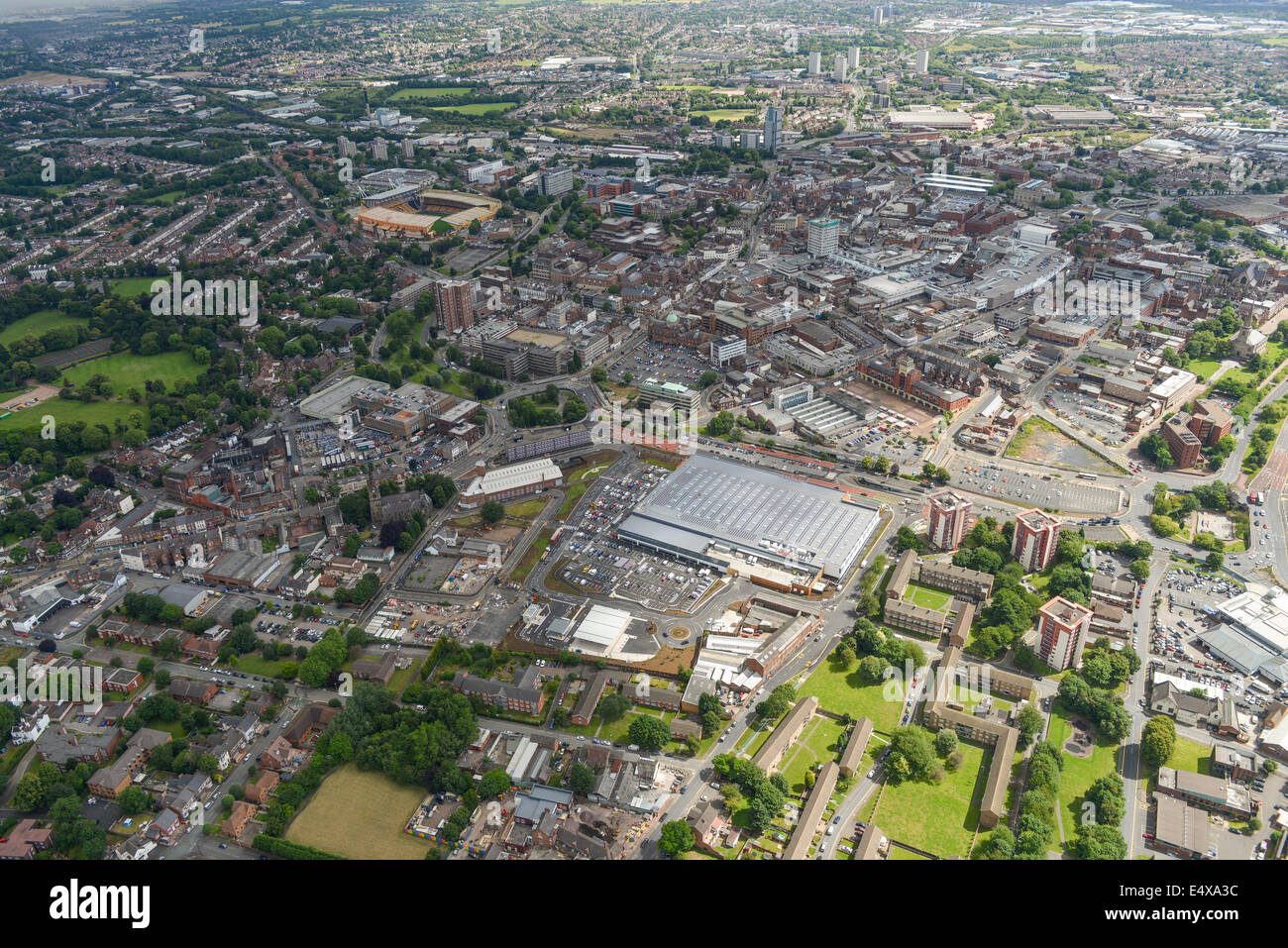 Centre ville wolverhampton Banque de photographies et d’images à haute ...