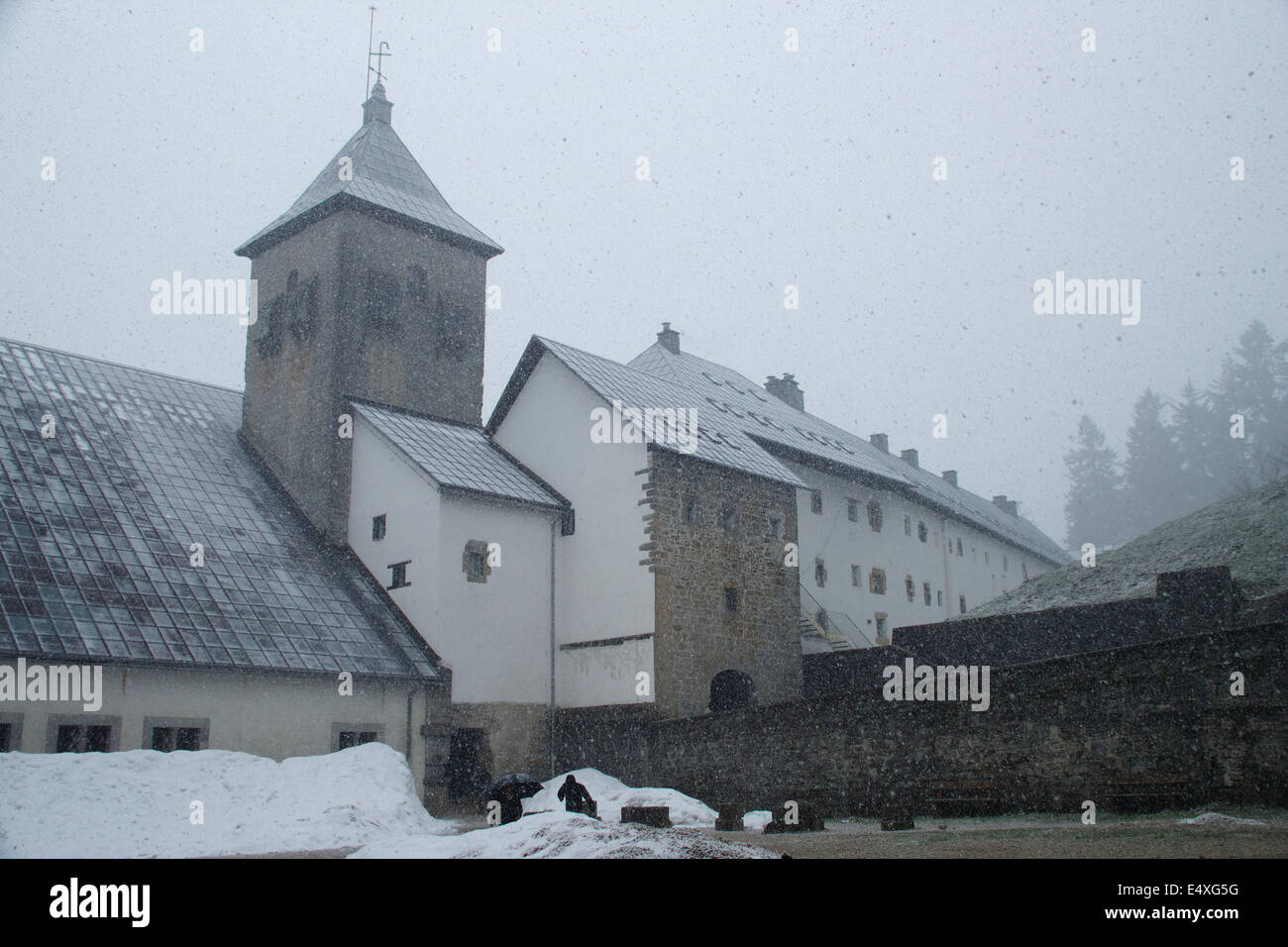 Monastère de roncevaux Banque de photographies et d’images à haute ...