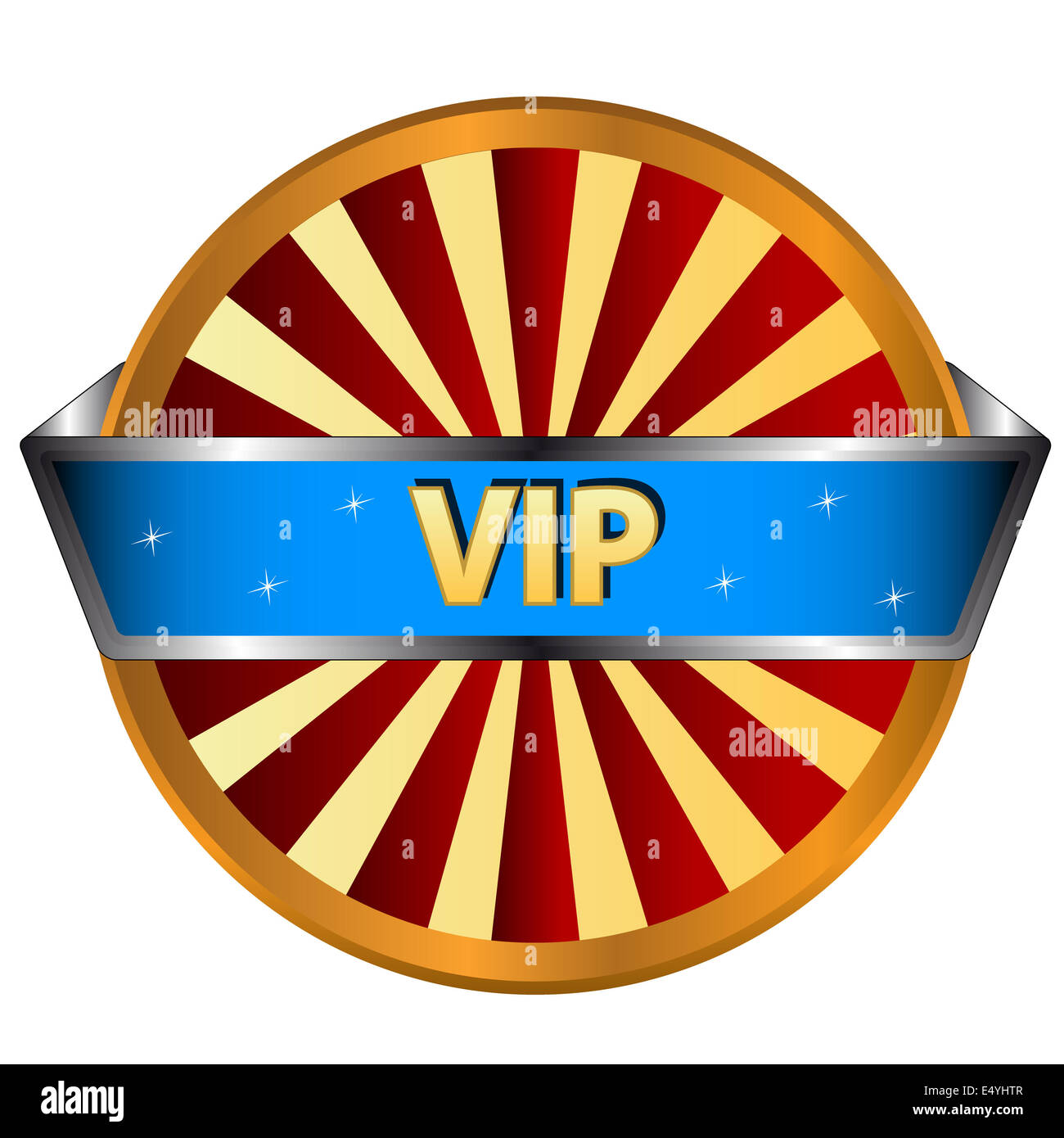 Vip blue icon Banque de photographies et d’images à haute résolution ...
