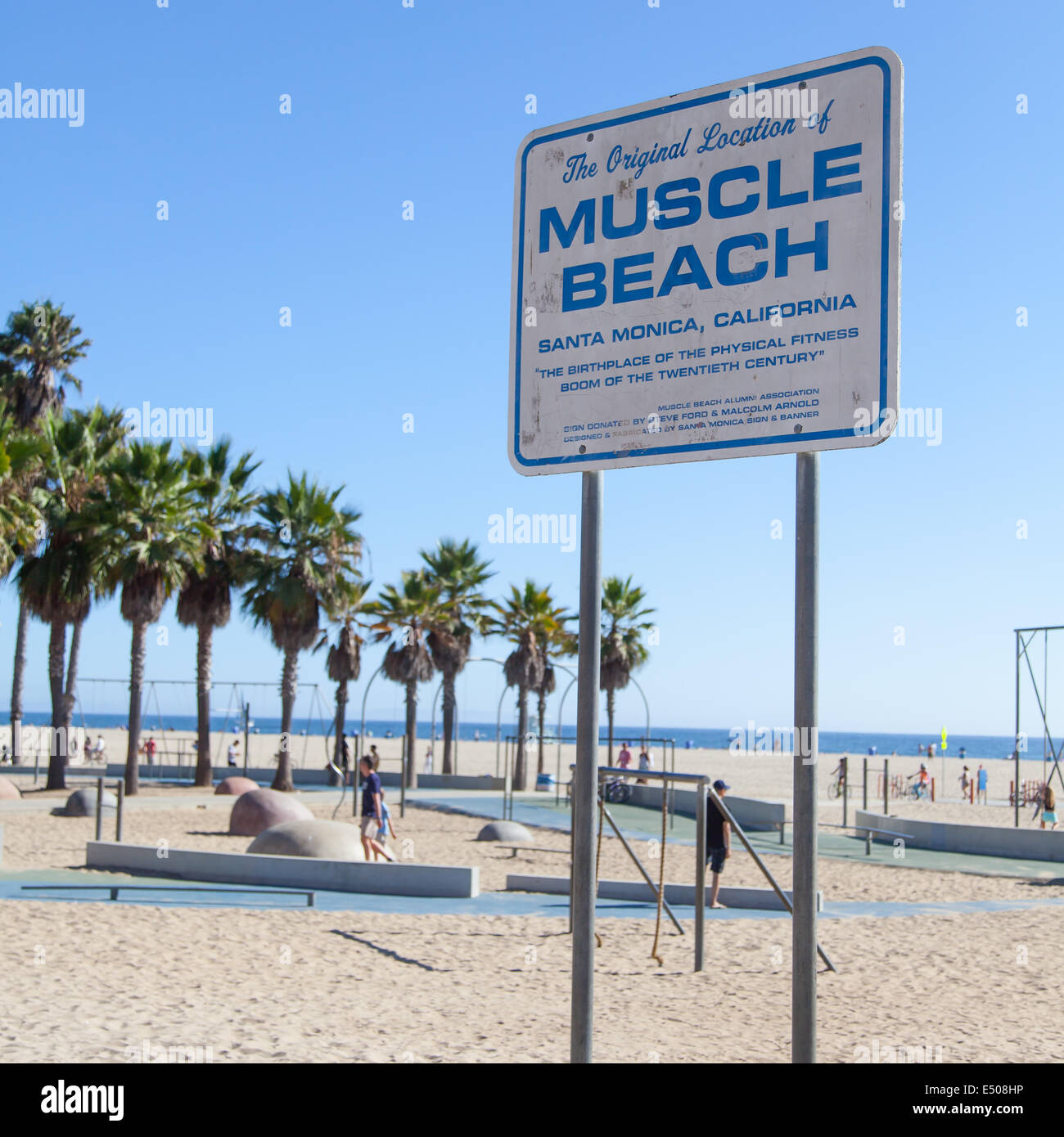 Muscle beach Banque de photographies et d’images à haute résolution - Alamy