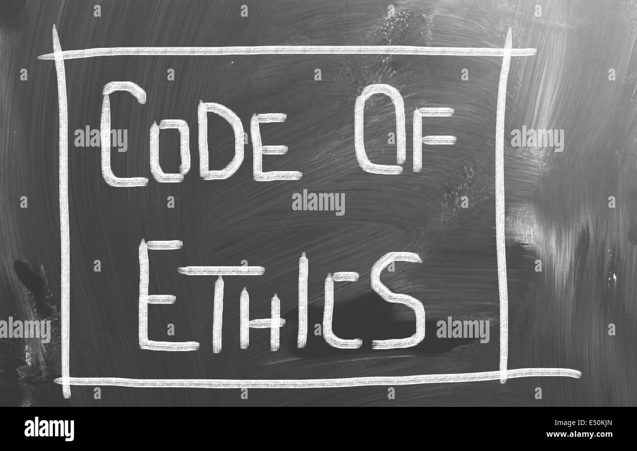 Ethics code Banque de photographies et d’images à haute résolution - Alamy