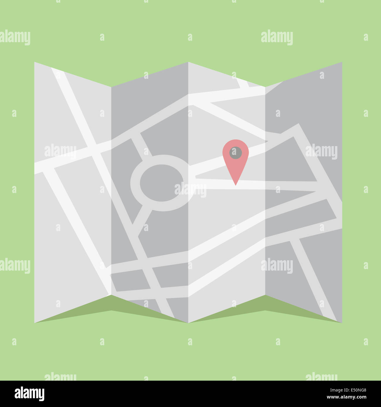 Mappa plat Banque de photographies et d’images à haute résolution - Alamy